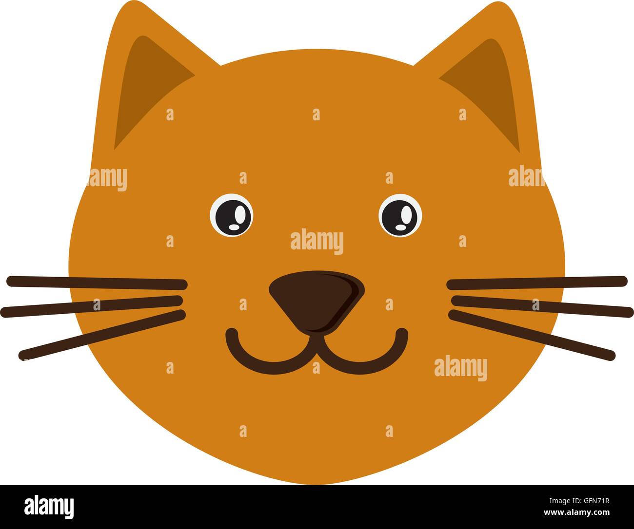 cute cat cartoon icon Stock Vector Image & Art - Alamy