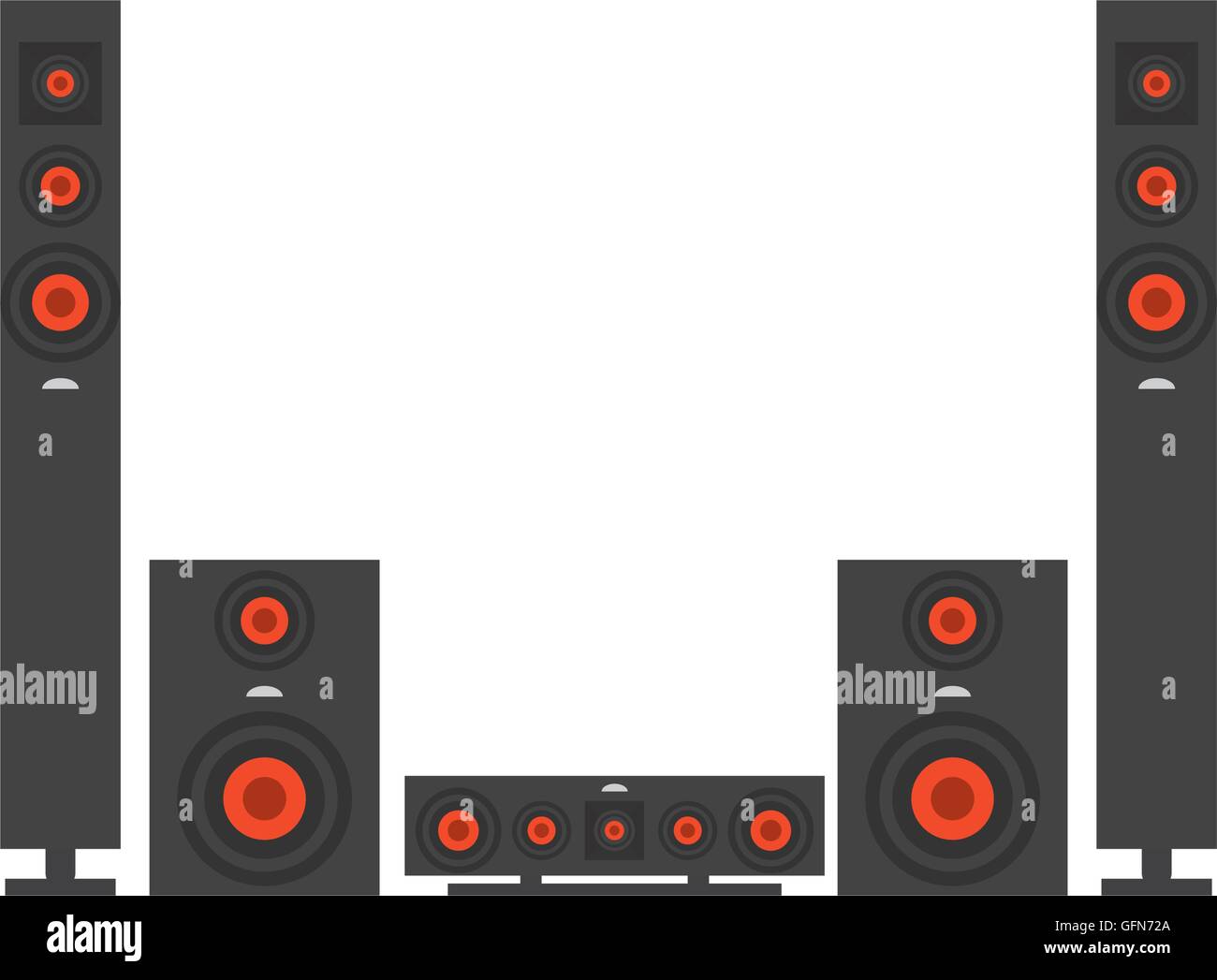 stereo system icon Stock Vector Image & Art - Alamy