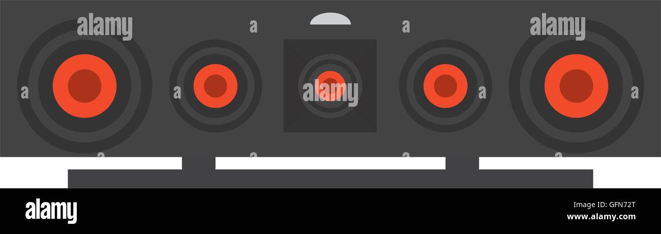 stereo system icon Stock Vector Image & Art - Alamy