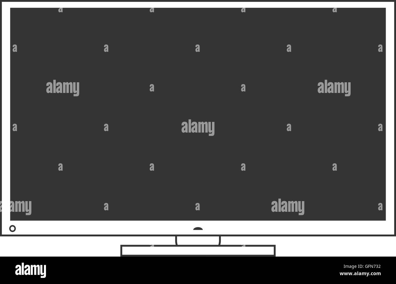 modern tv icon Stock Vector Image & Art - Alamy