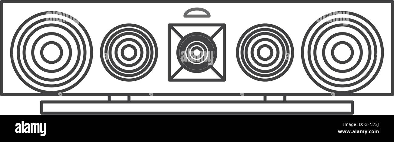 stereo system icon Stock Vector Image & Art - Alamy
