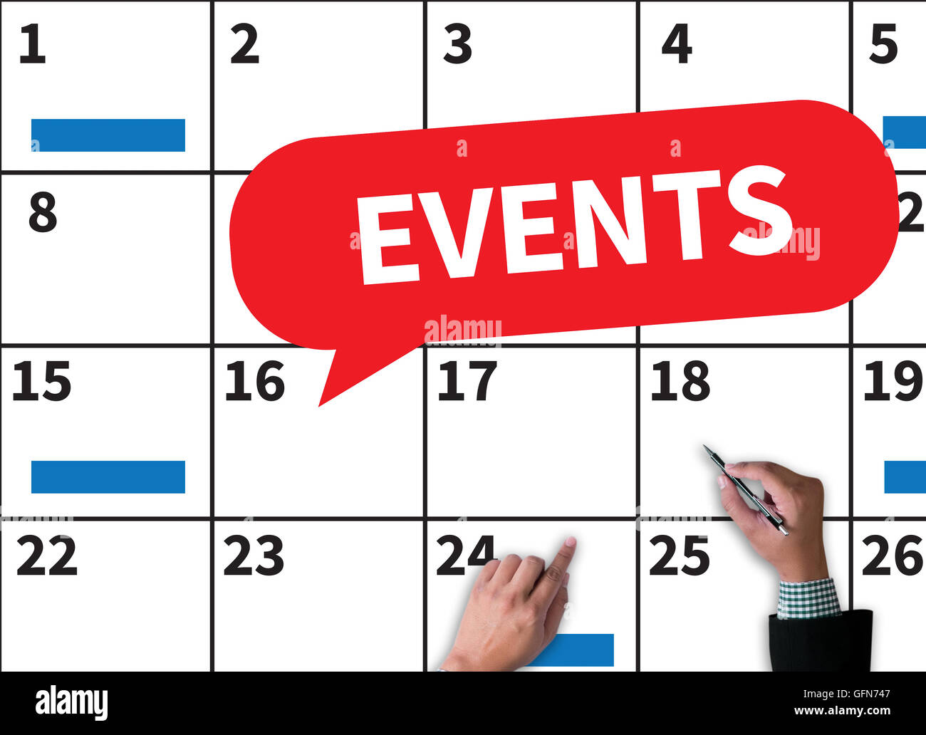 EVENTS (BUSINESS OFFICE ANNOUNCEMENT COMMUNICATION) businessman work on ...