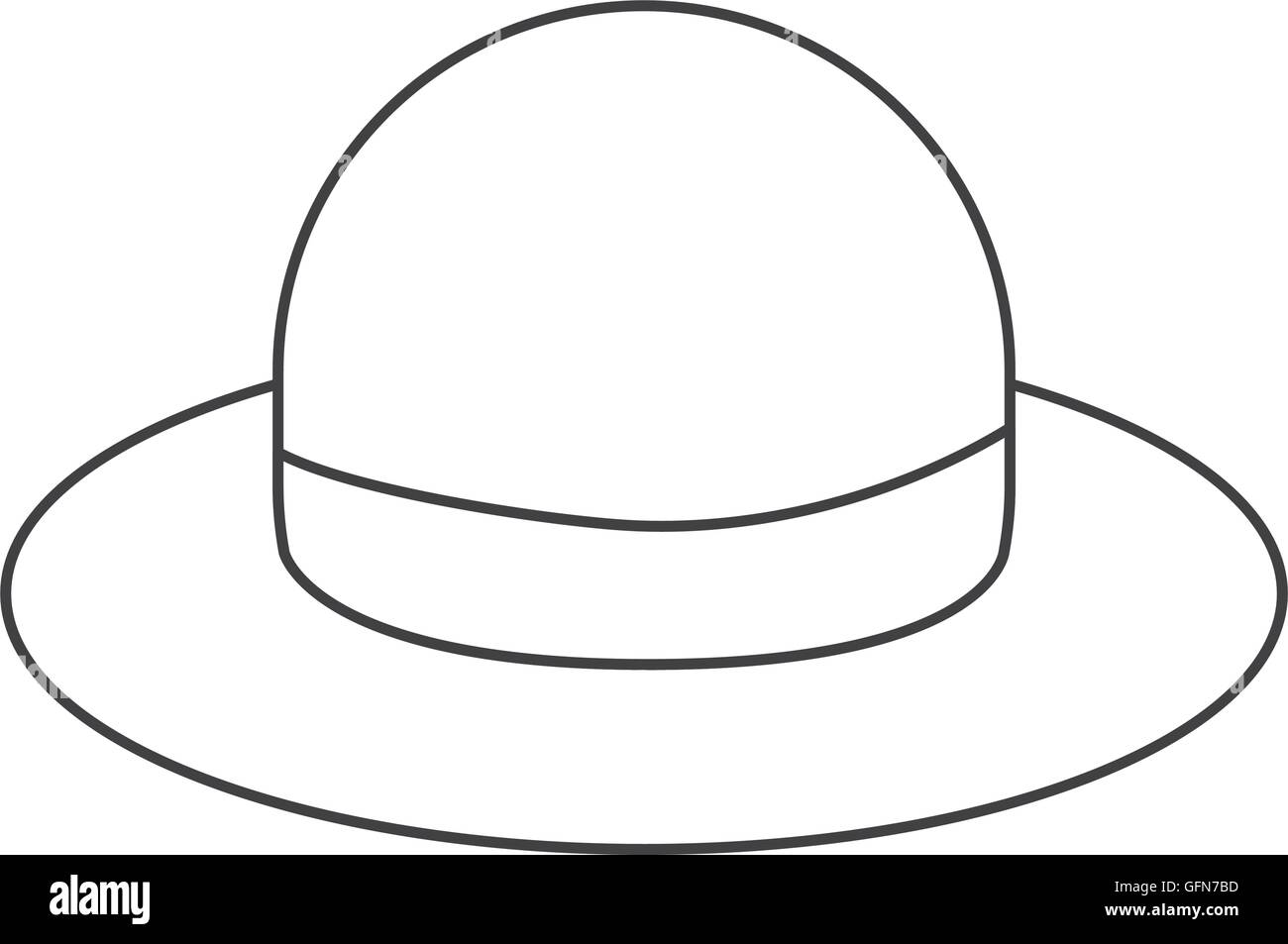 retro hat icon Stock Vector Image & Art - Alamy