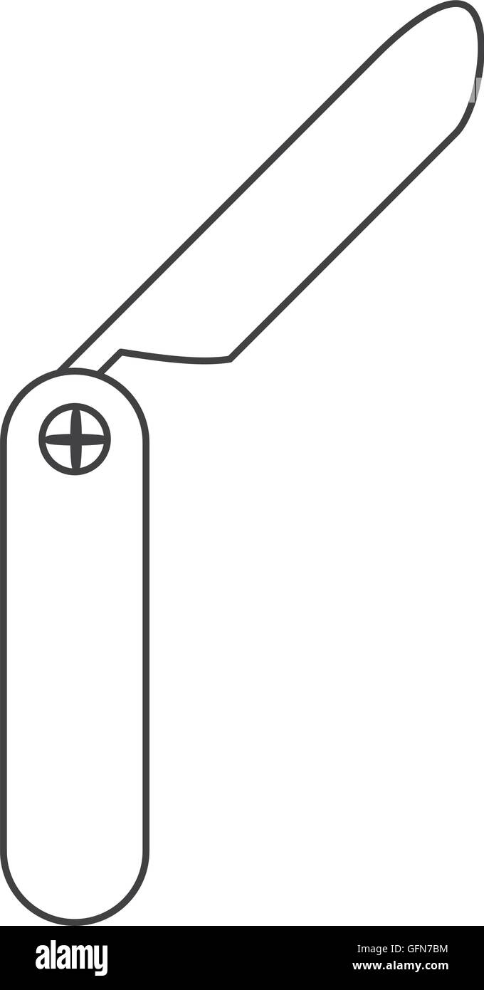 Barber straight razor shaving Black and White Stock Photos & Images - Alamy