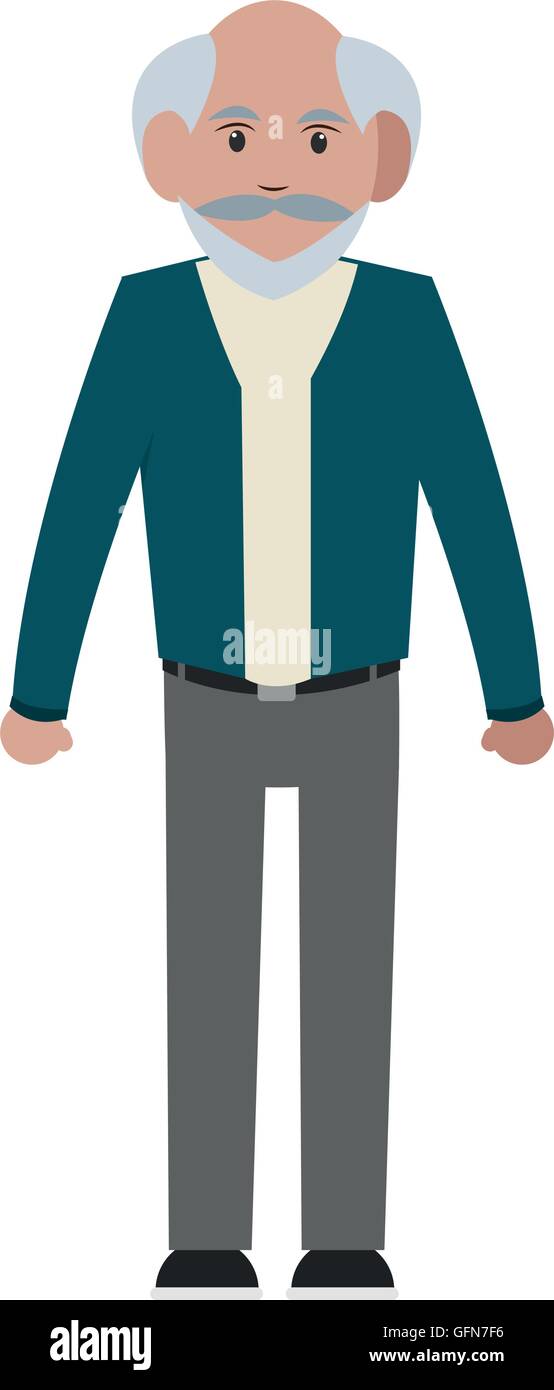 senior man icon Stock Vector Image & Art - Alamy