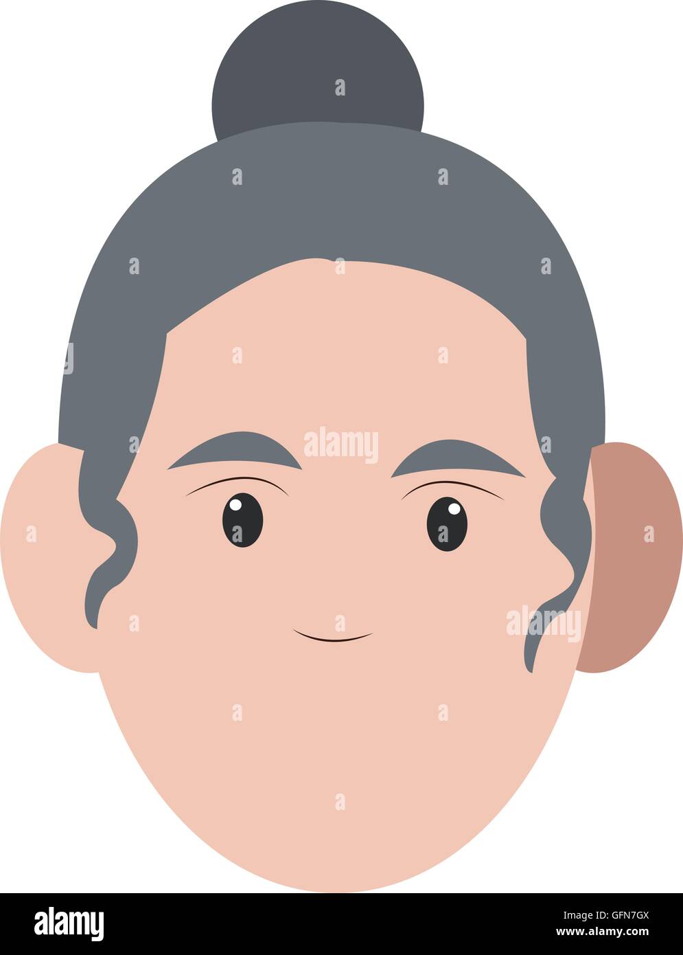 caucasian senior woman icon Stock Vector Image & Art - Alamy