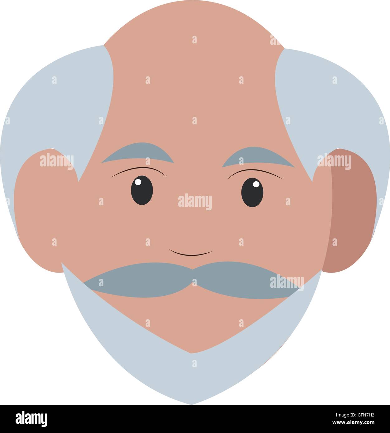 caucasian senior man icon Stock Vector Image & Art - Alamy