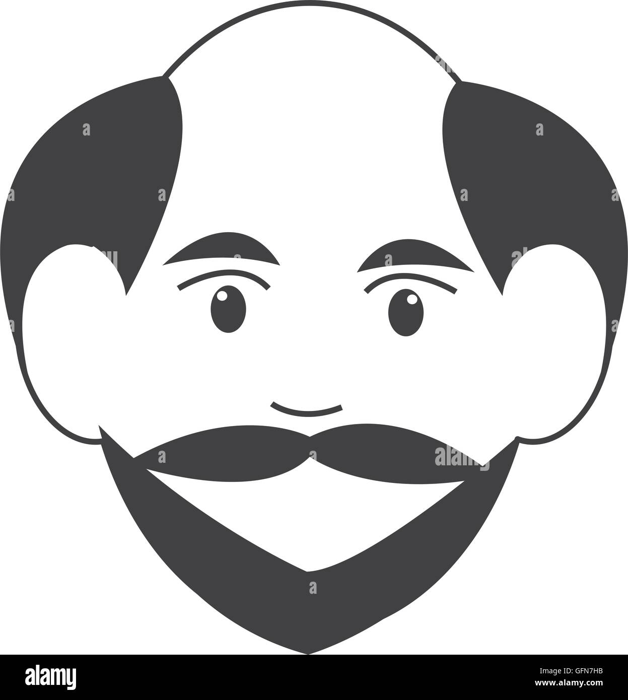 senior man icon Stock Vector Image & Art - Alamy