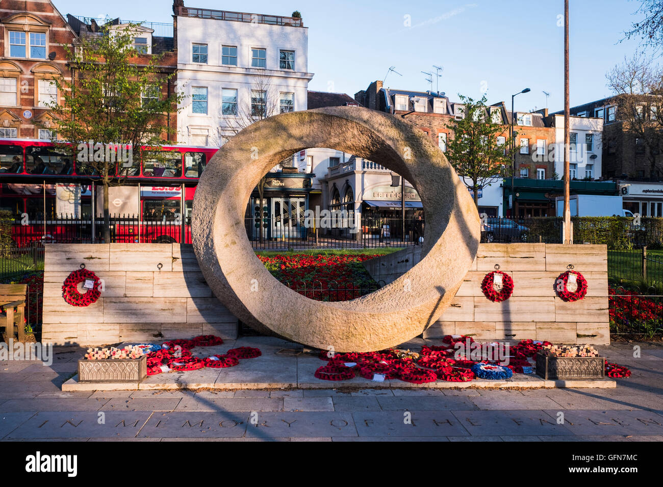 War Memorial, Islington Green, London, England, U.K Stock Photo - Alamy
