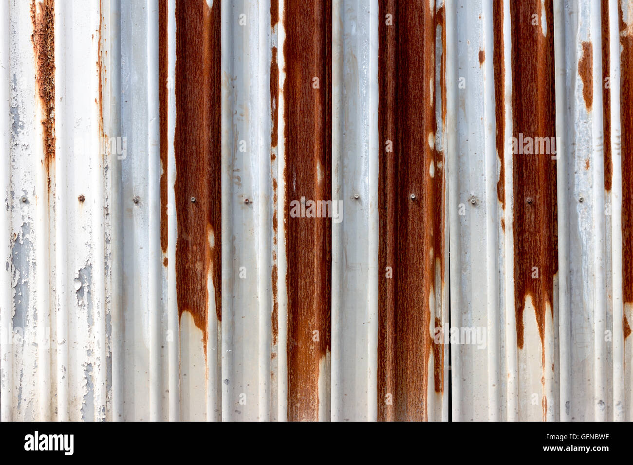 Rusty rough painted metal wall in full frame Stock Photo - Alamy
