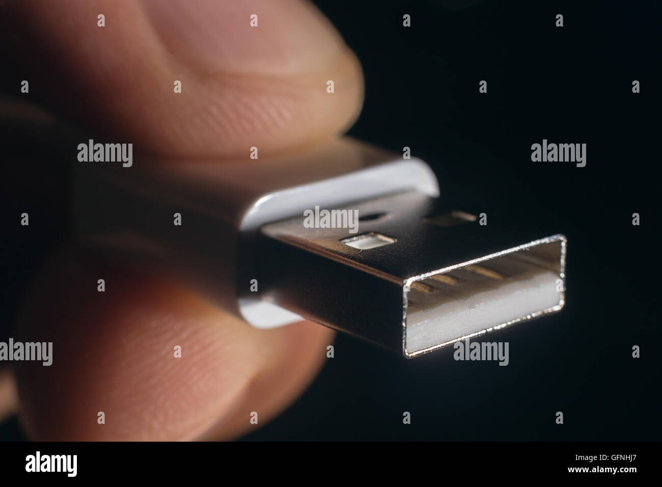 Male type usb connector hi-res stock photography and images - Alamy