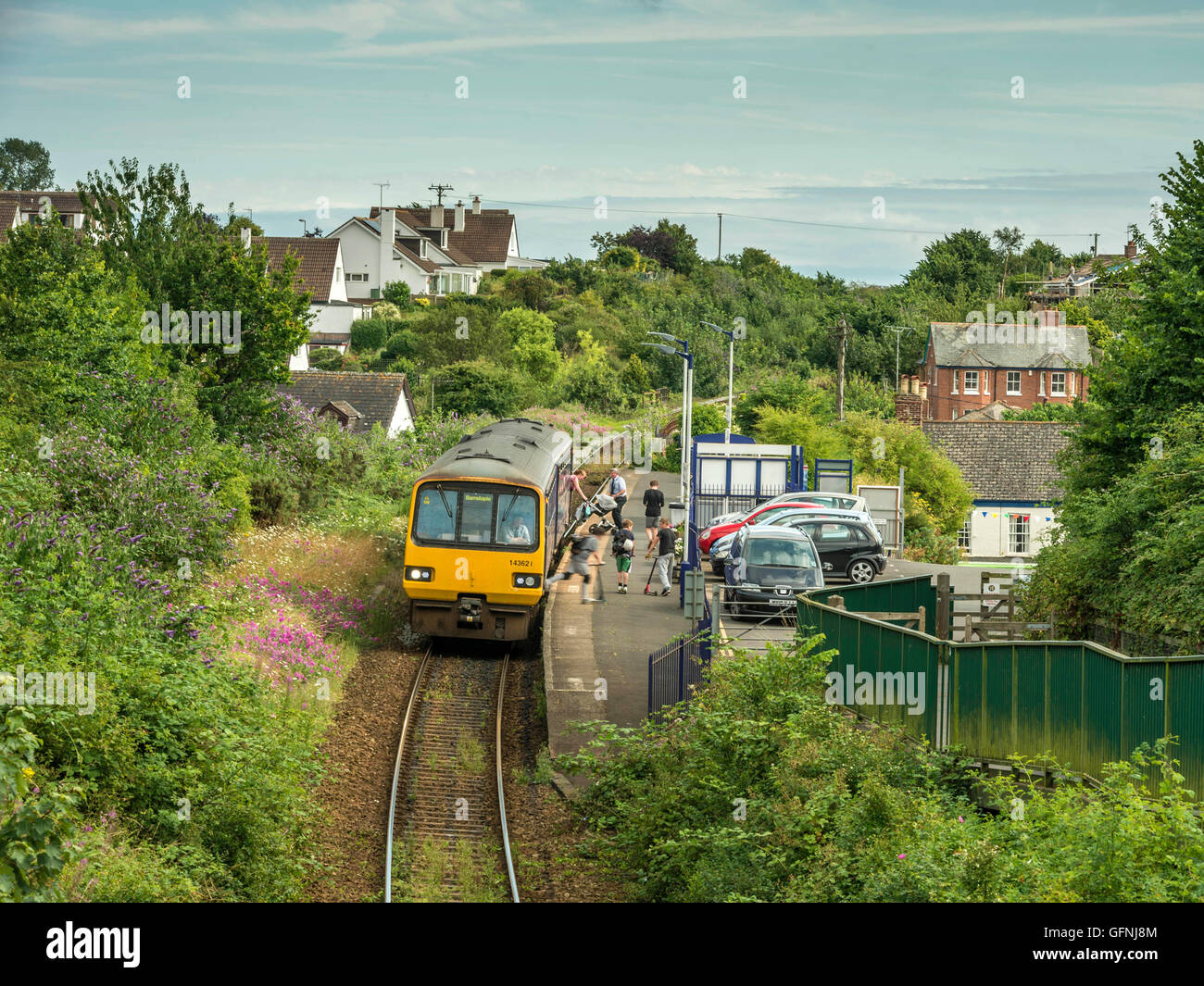 Lympstone devon railway hi-res stock photography and images - Alamy