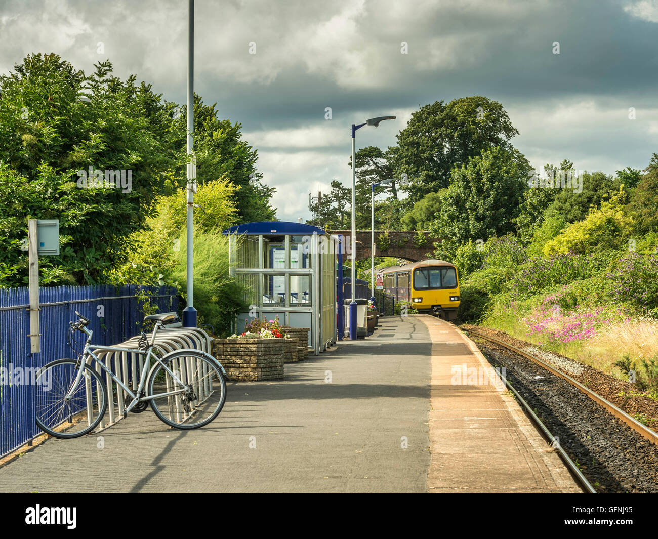 Lympstone railway hi-res stock photography and images - Alamy