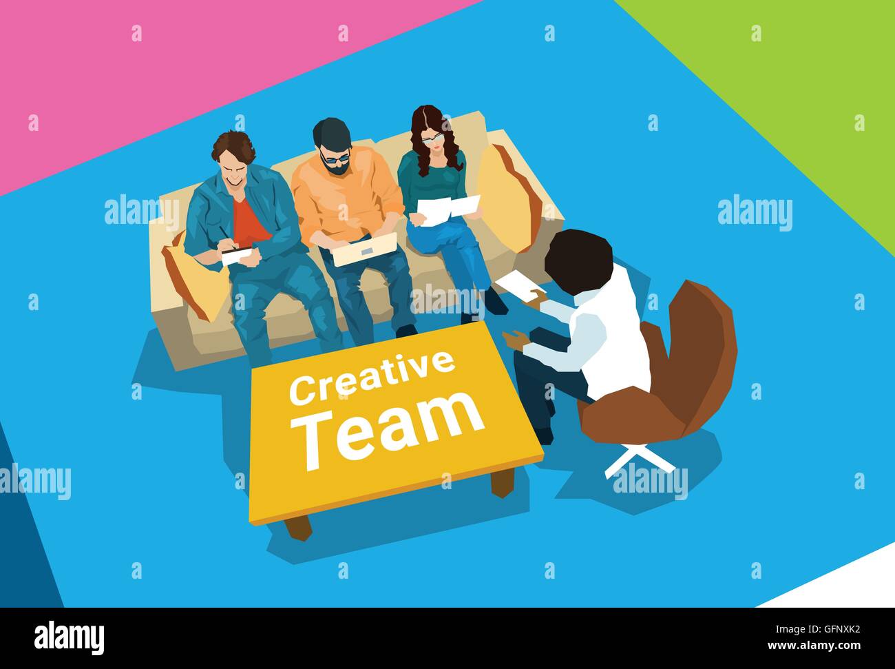 Community center boy Stock Vector Images - Alamy