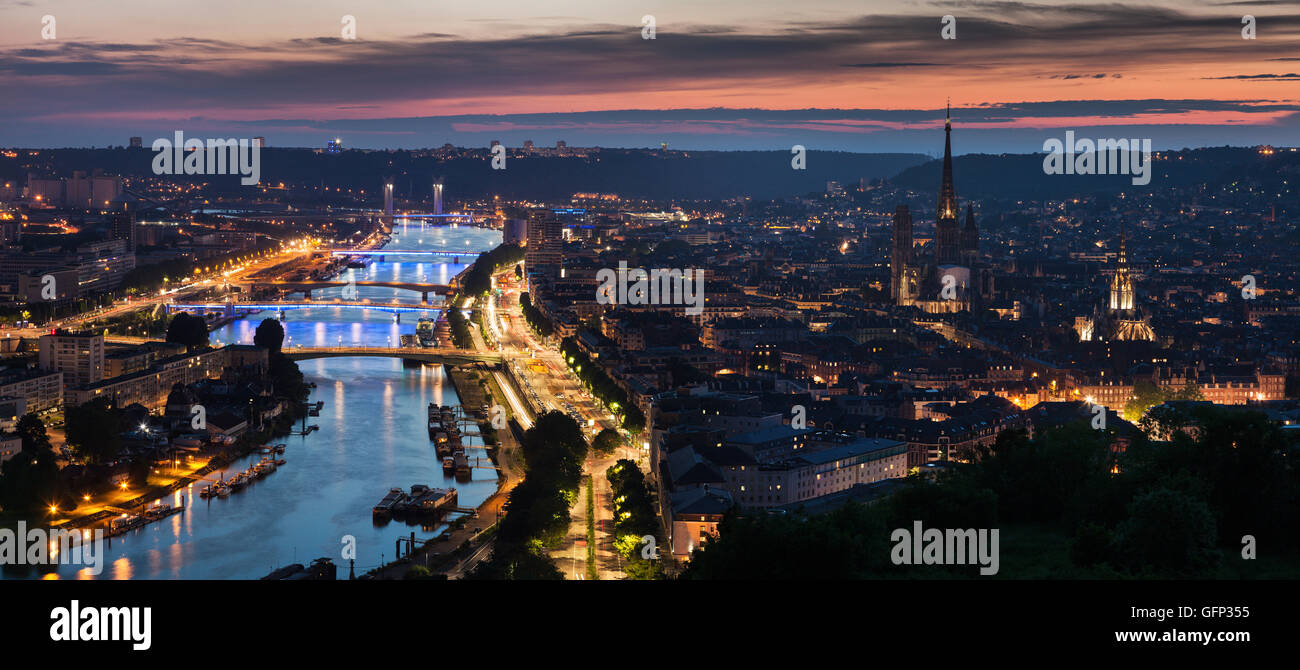 Rouen France Skyline Stock Photos & Rouen France Skyline Stock Images ...