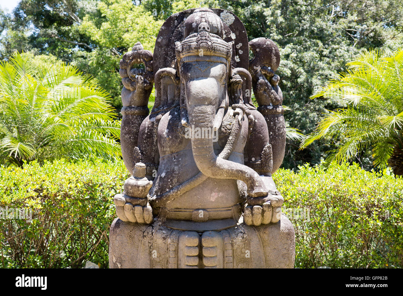 Ganesh statue at The Crystal Castle Shambhala gardens in Mullumbimby ...