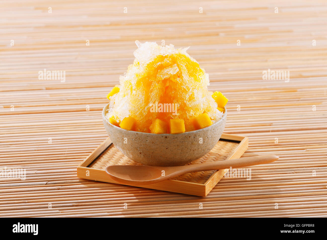 Japanese style shaved ice Stock Photo - Alamy