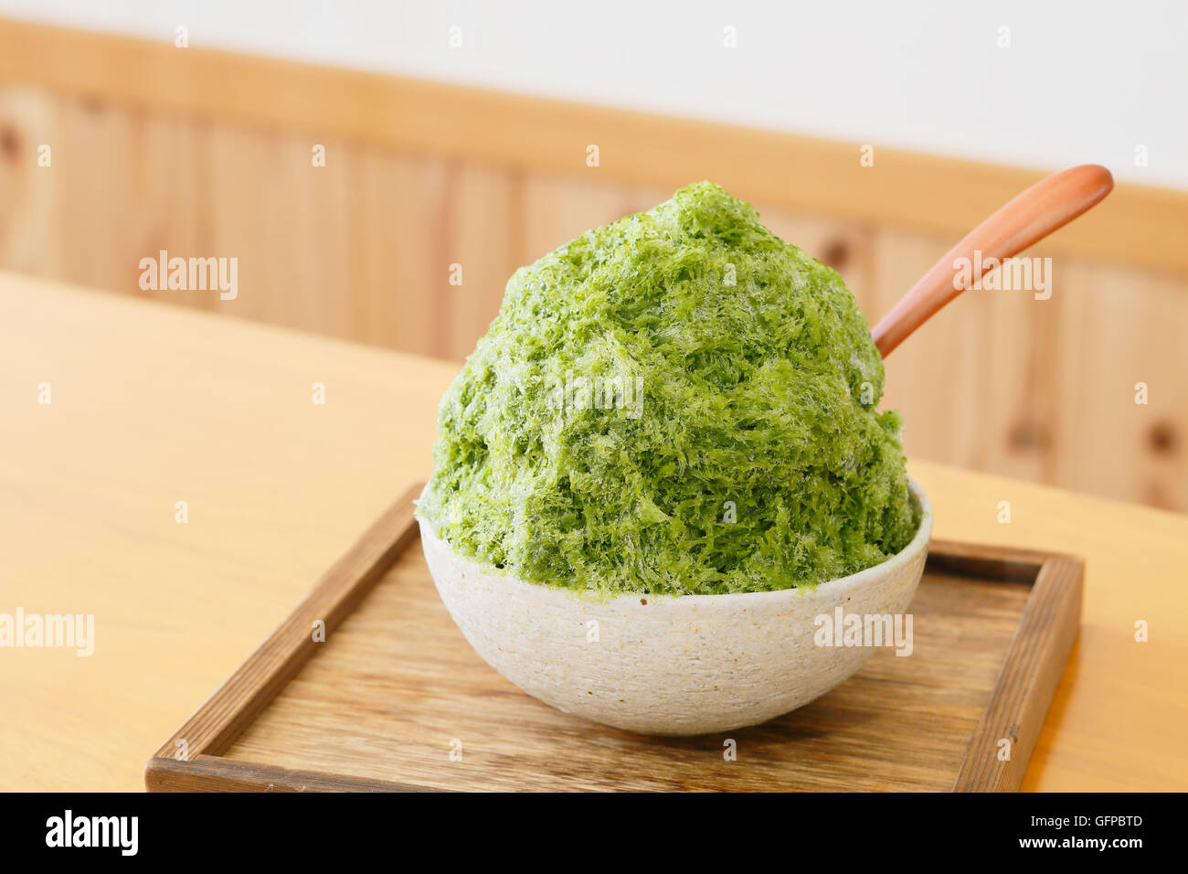 Japanese style shaved ice Stock Photo - Alamy