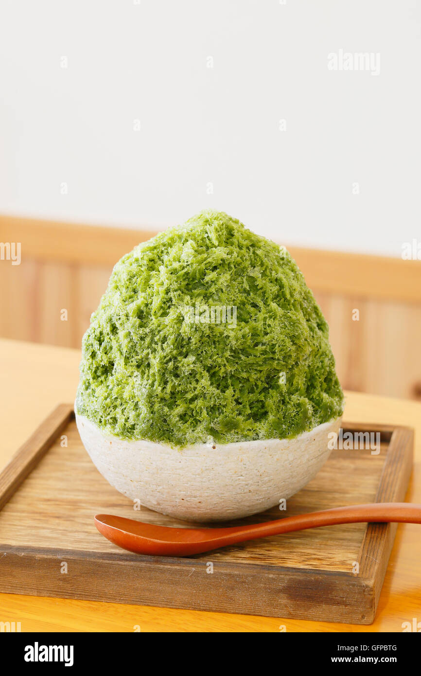 Japanese style shaved ice Stock Photo - Alamy