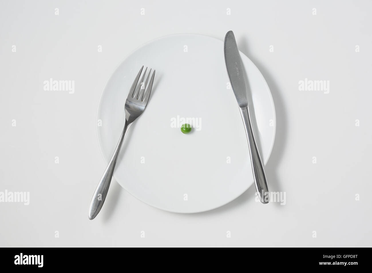Pea on a plate Stock Photo - Alamy