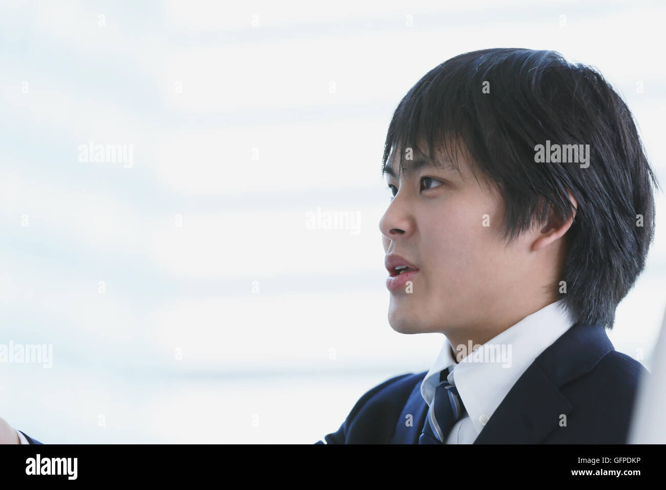 Japanese businessman in a modern office Stock Photo - Alamy
