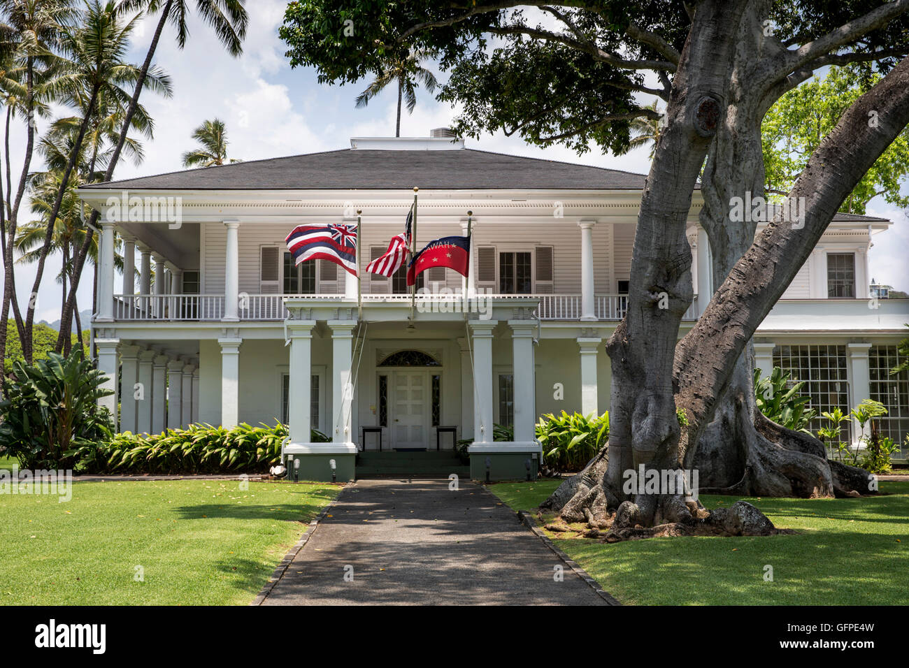 Washington Place, Hawaii, USA, Saturday, May 07, 2016 Stock Photo - Alamy