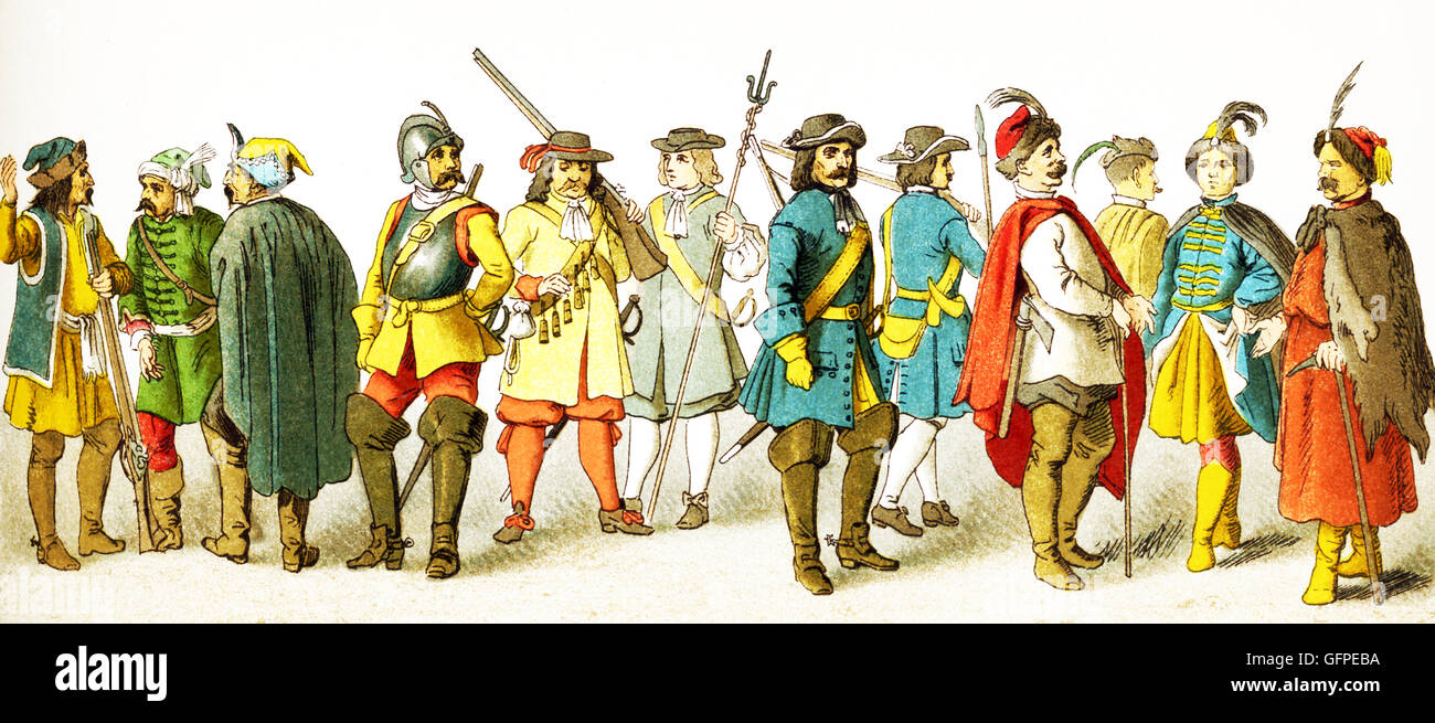 Austrian infantry 1600s hi-res stock photography and images - Alamy