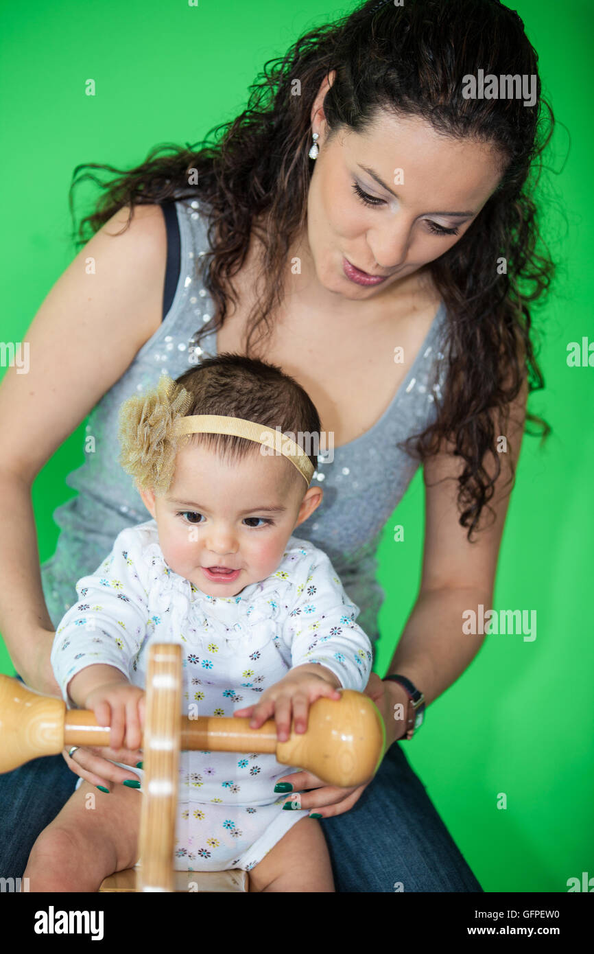 Toy riding horse hi-res stock photography and images - Alamy