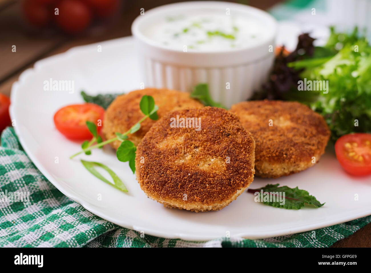 Chicken cutlet hi-res stock photography and images - Alamy
