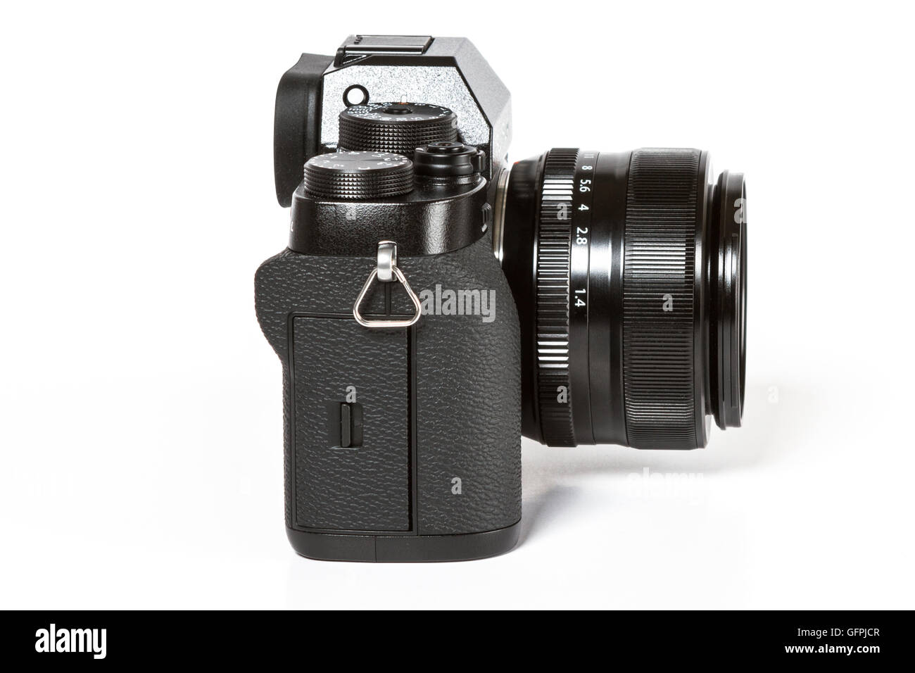 FUJIFILM X-T2, 24 megapixels, 4K video mirrorless camera on white ...