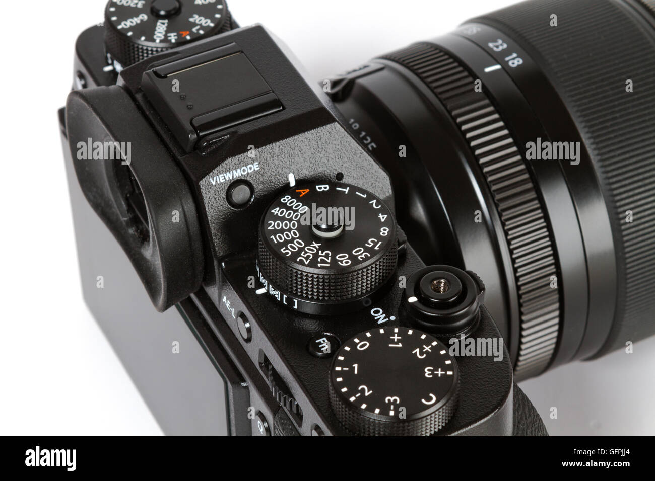 Photo of controls buttons details of FUJIFILM X-T2, 24 megapixels, 4K ...