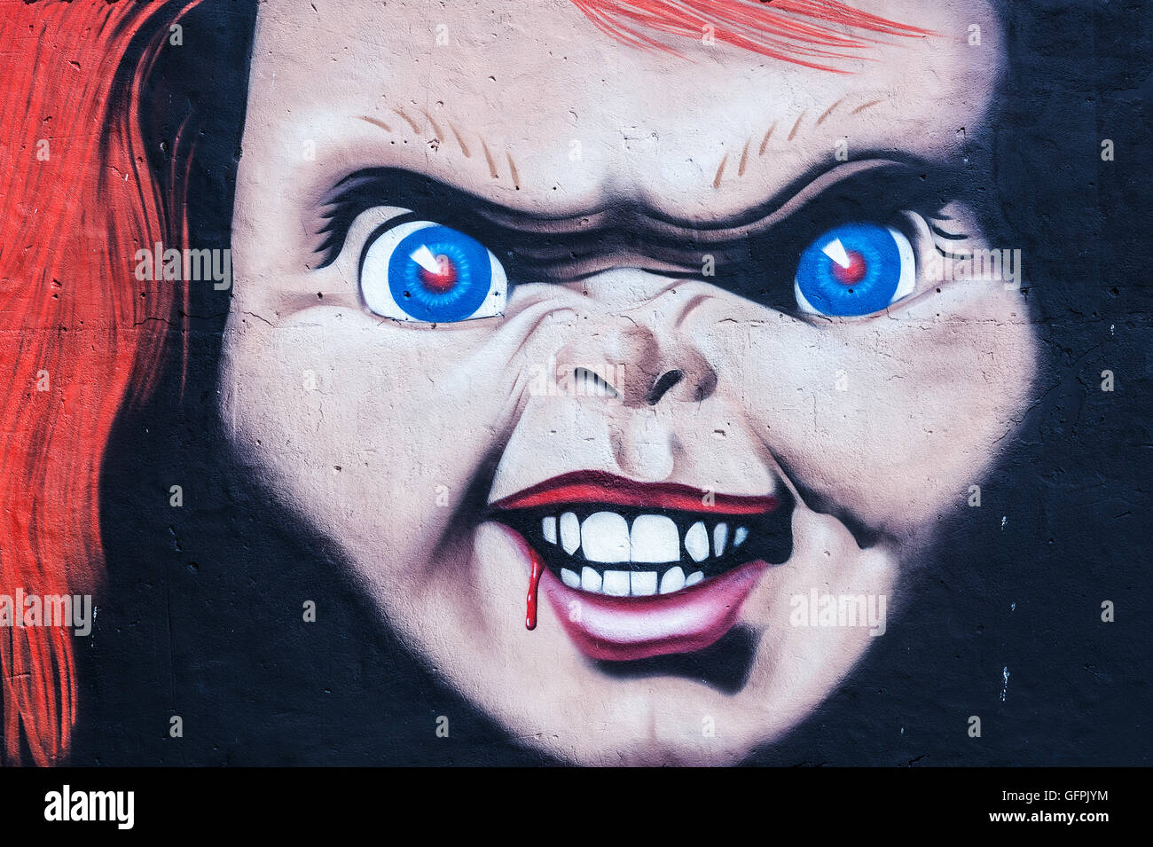 Chucky Face Wallpaper