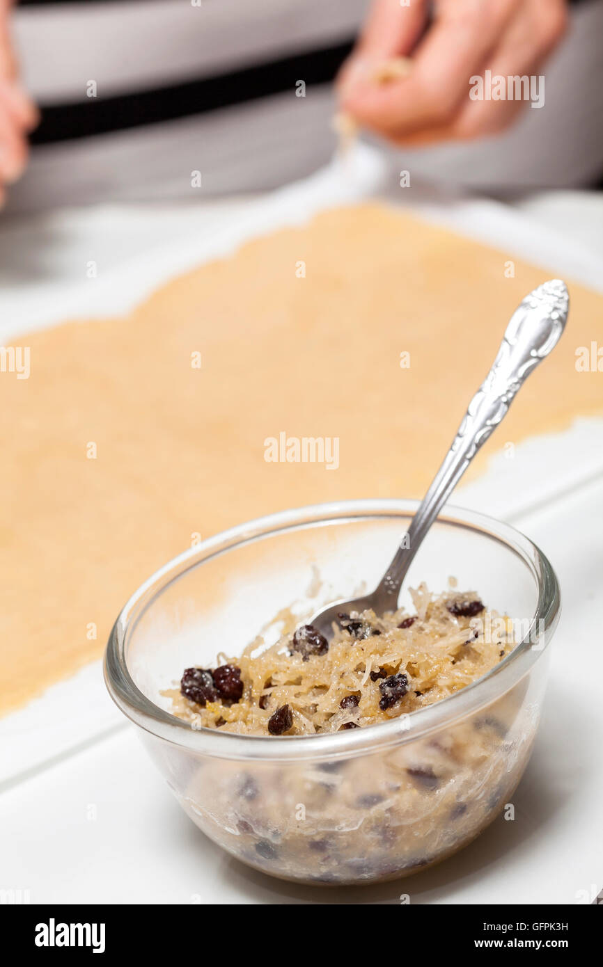 Coconut sweet mix and cookie's dough Stock Photo - Alamy