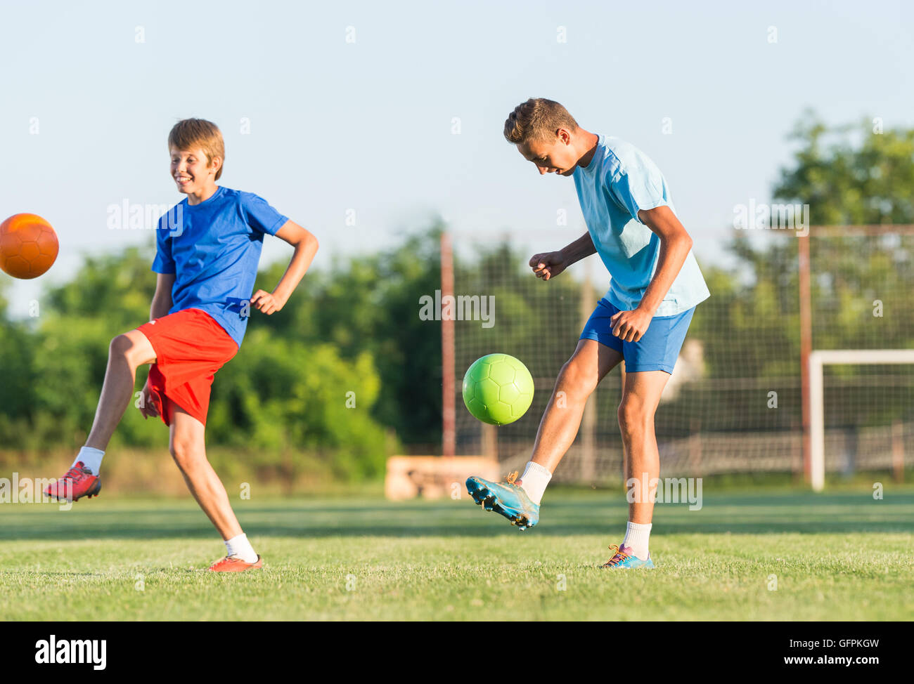 Football training equipment hi-res stock photography and images - Alamy