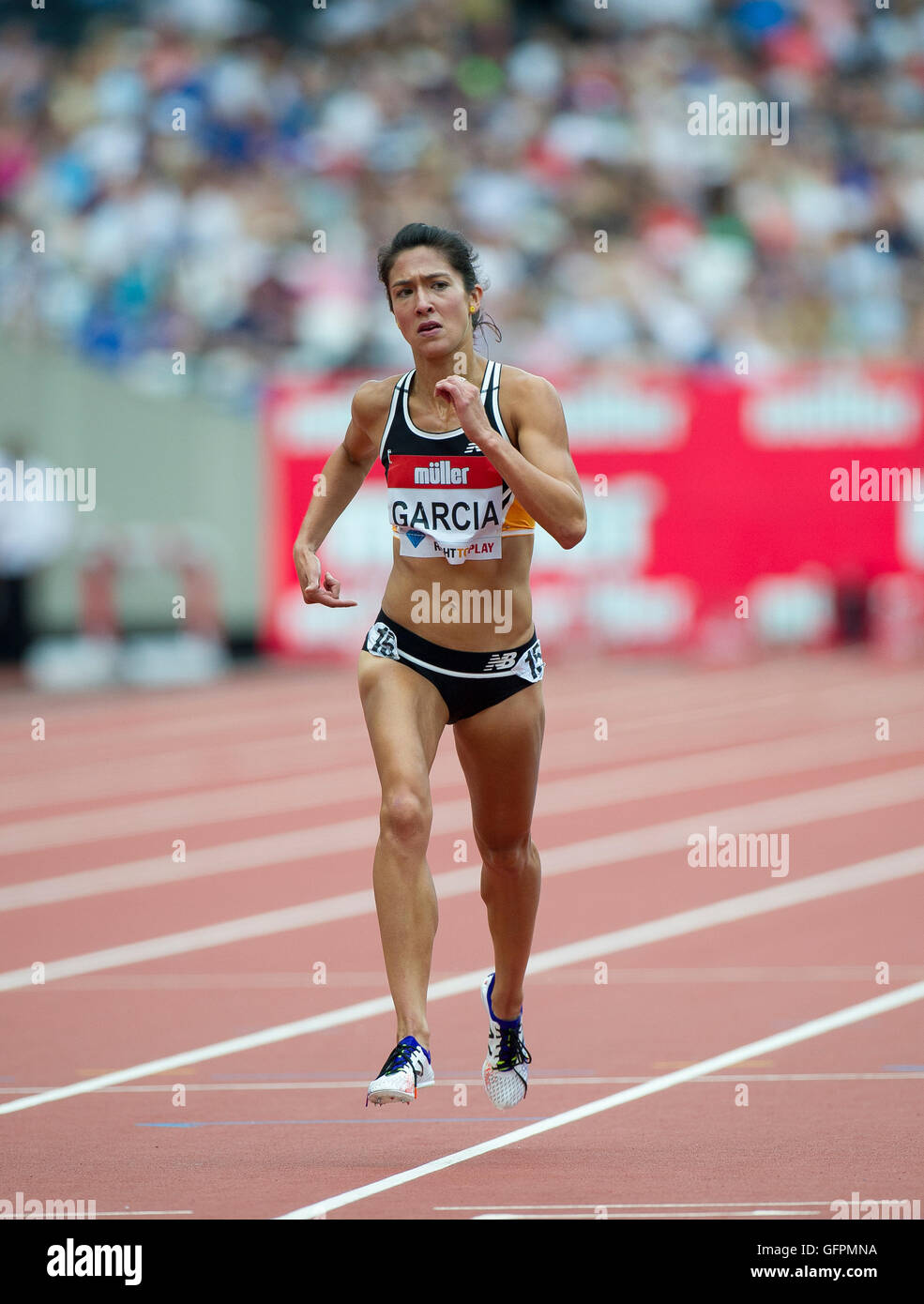 LONDON, ENGLAND - JULY 22: Stephanie Garcia women's 3000m Steeplechase ...