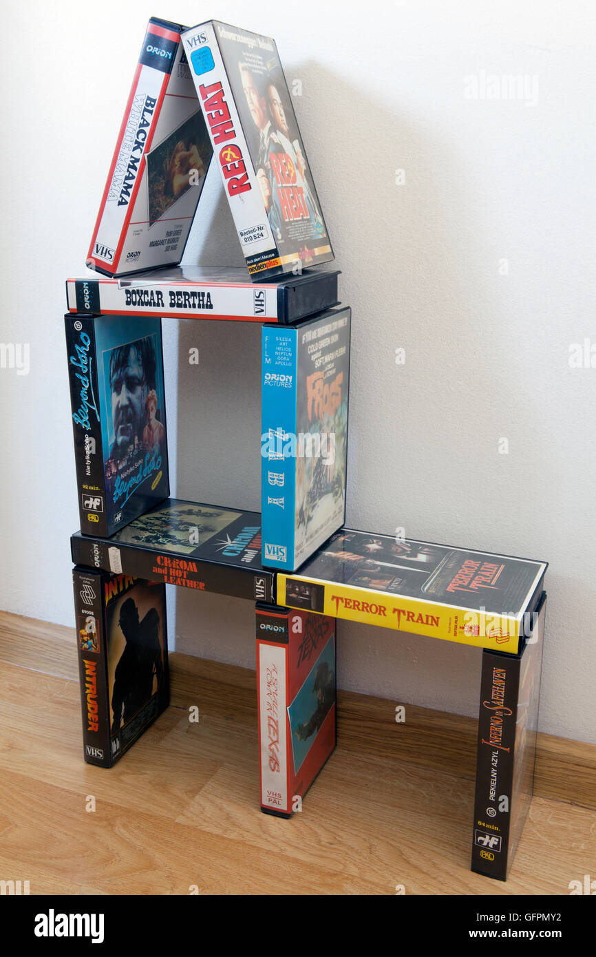 Vhs tapes hi-res stock photography and images - Alamy