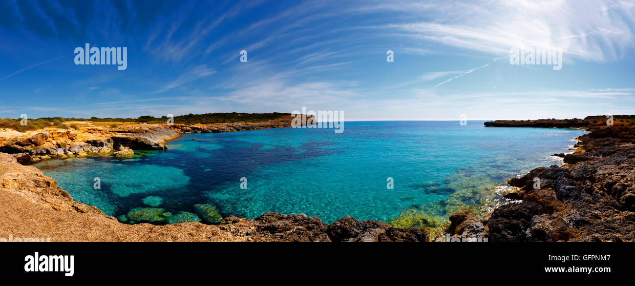 Majorca sea bay Stock Photo - Alamy