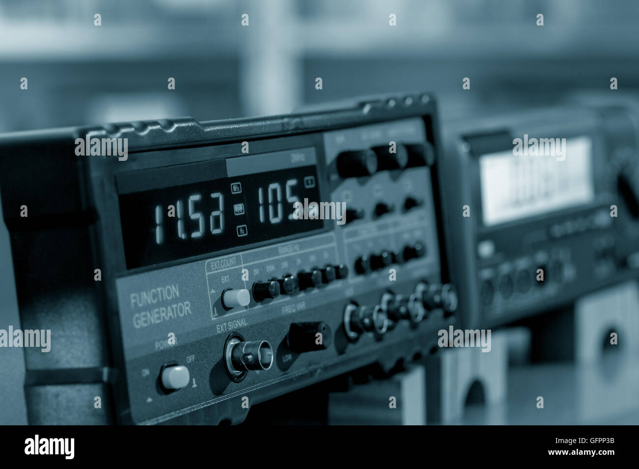 electronic measuring instruments Stock Photo - Alamy
