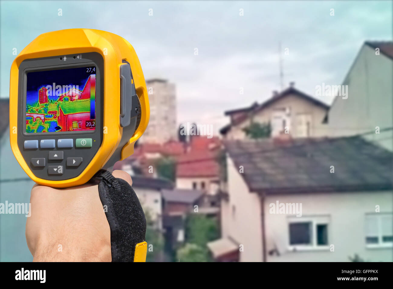 Recording Heat Loss at the Residential Building With Infrared Thermal ...