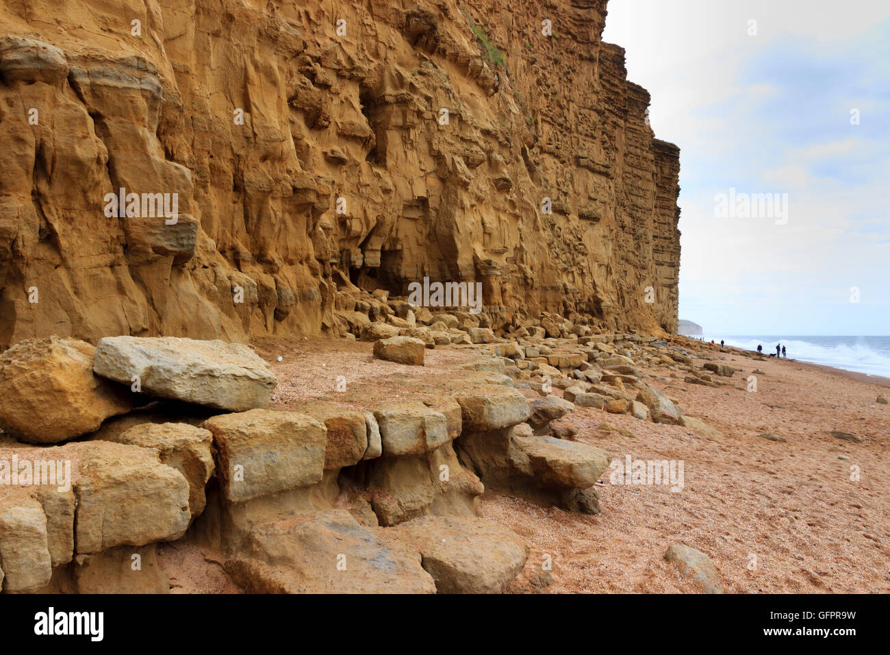 Wave Cut Cliff Diagram