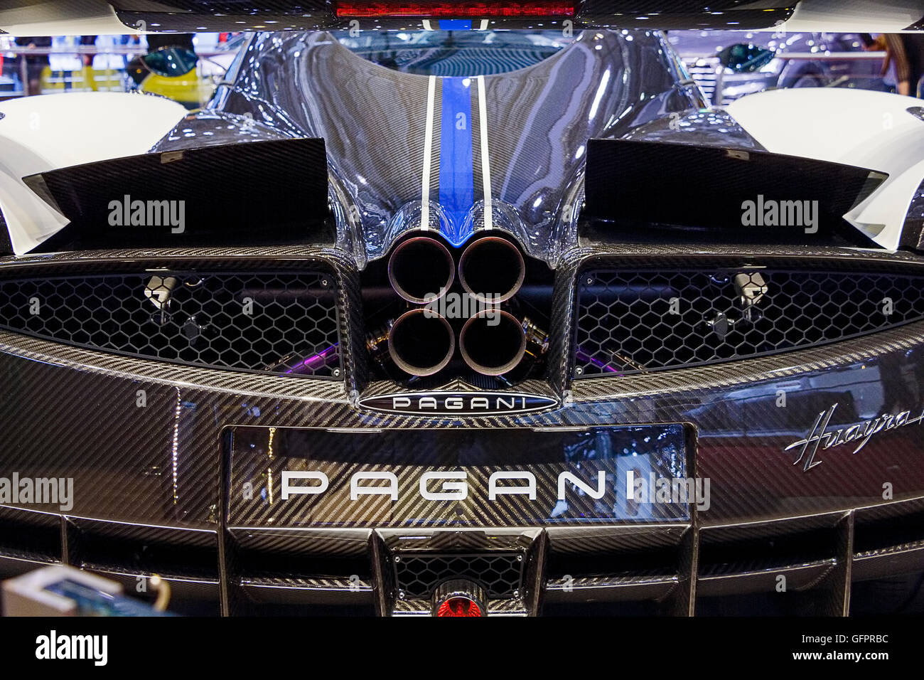Pagani Zonda Exhaust