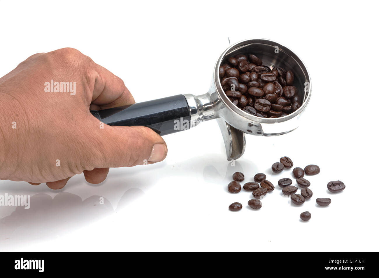 Portafilter handle filter making hi-res stock photography and images ...