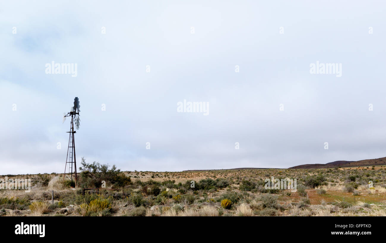 Windpomp In The Karoo - Fraserburg is a town in the Karoo region of ...