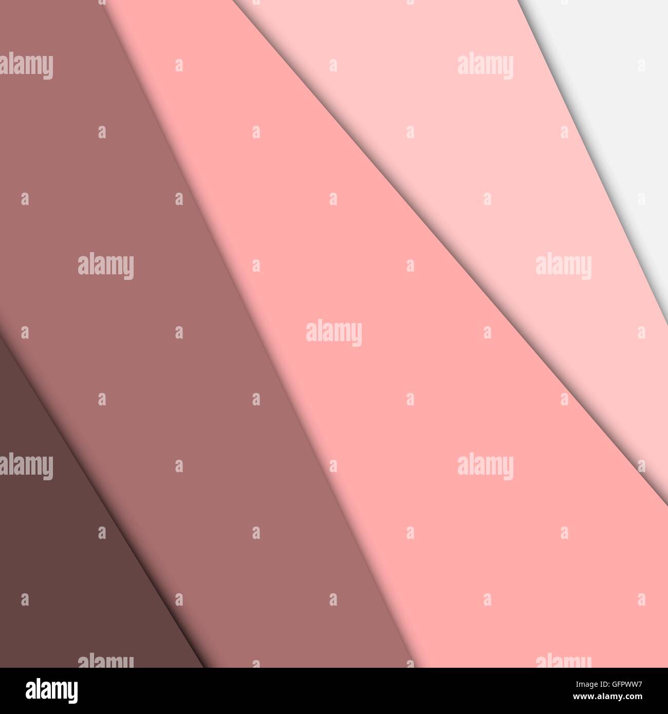 Pink overlap layer paper material design, stock vector Stock Vector ...