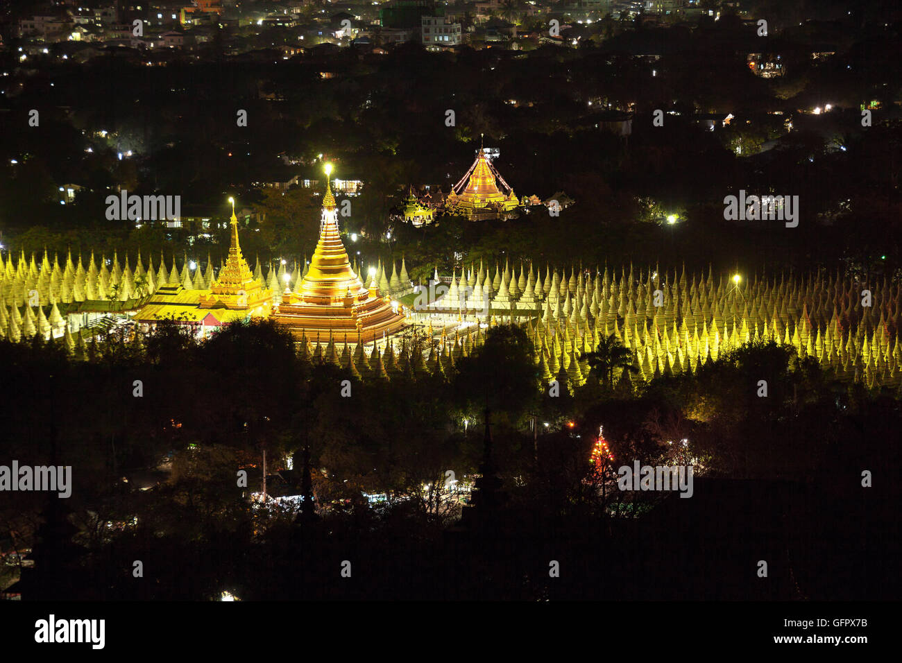 Kuthodaw pagoda mandalay hi-res stock photography and images - Alamy