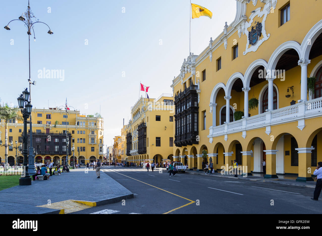Municipalidad de lima city hall hi-res stock photography and images - Alamy