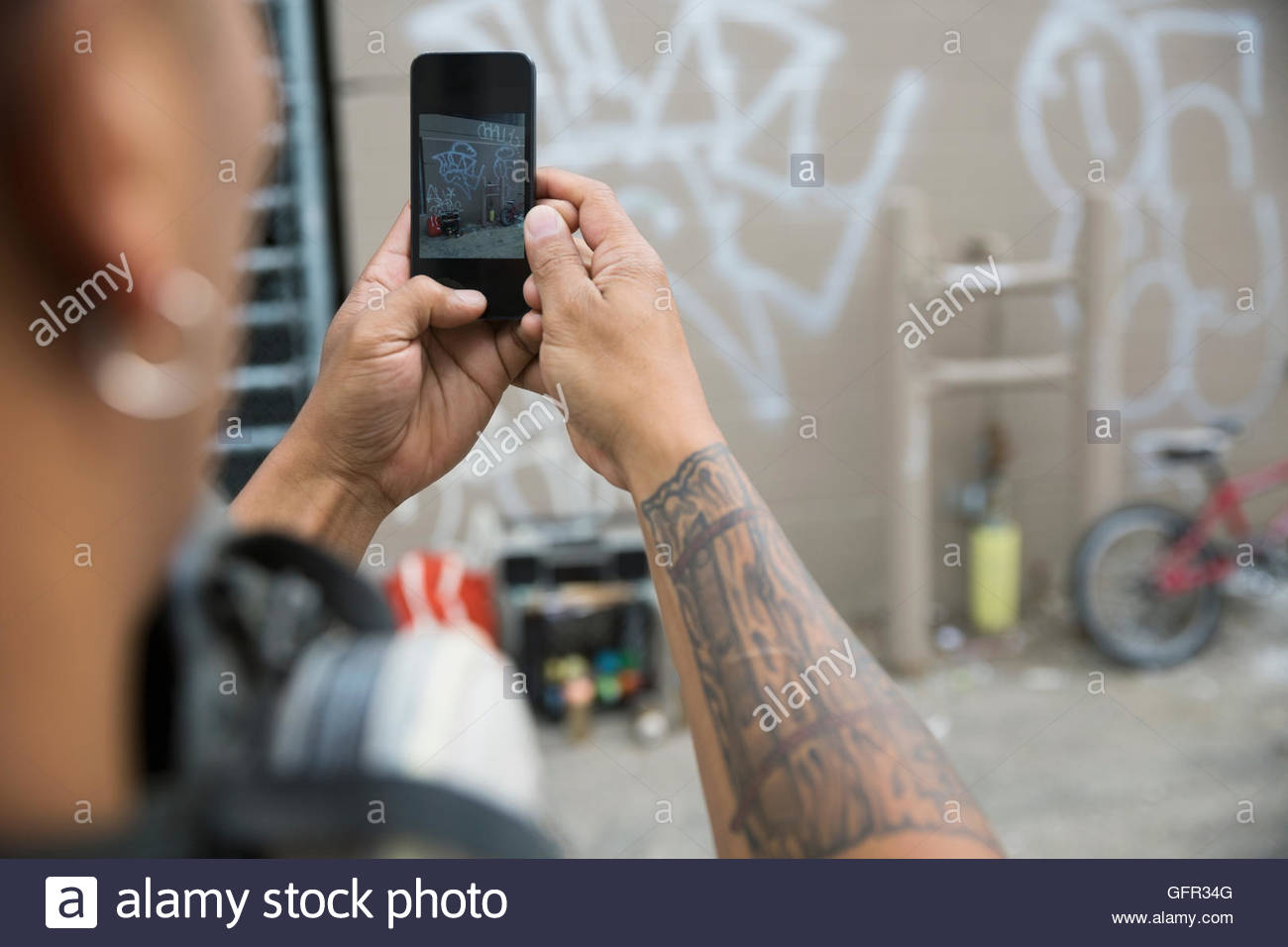 Graffiti over graffiti hi-res stock photography and images - Alamy