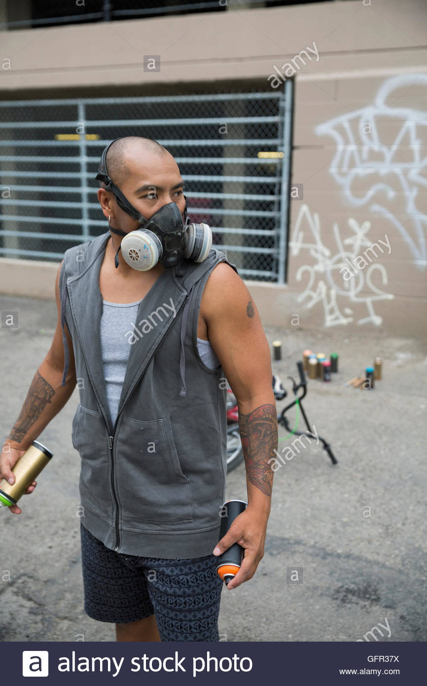 Mask graffiti graffiti hi-res stock photography and images - Alamy