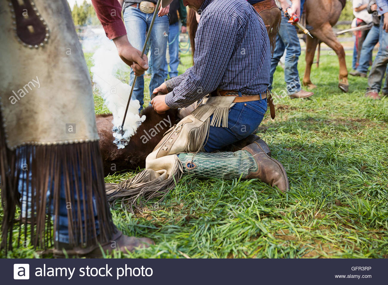 Branding iron hi-res stock photography and images - Alamy