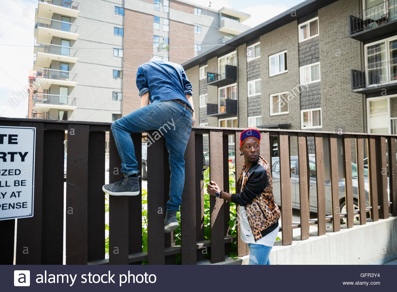Men climbing hi-res stock photography and images - Alamy